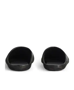Balenciaga Château Flat Mules - Black