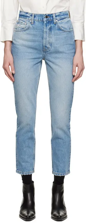 ANINE BING Sonya Straight-leg Jeans