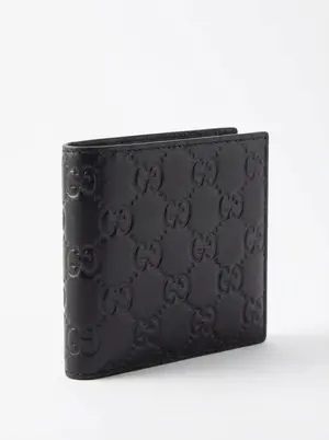 Gucci Gg Emblem Coin Wallet - Black