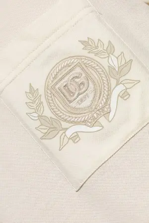Dolce & Gabbana Dolce Gabbana Dg Logo Embroidered Short-sleeved Polo Shirt