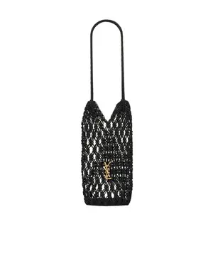 Saint Laurent Cassandre Logo Plaque Large Tote Bag