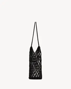 Saint Laurent Cassandre Logo Plaque Large Tote Bag