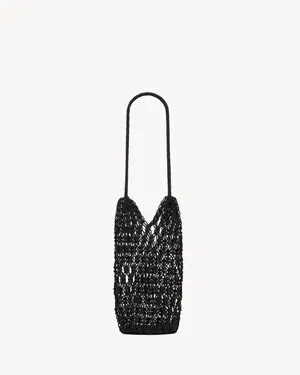 Saint Laurent Cassandre Logo Plaque Large Tote Bag