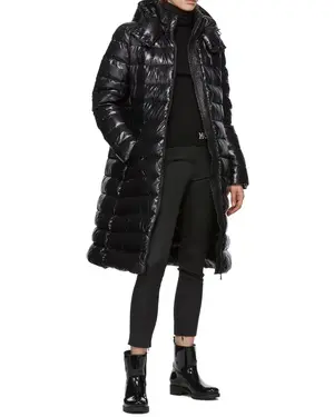 Moncler Moka Hooded Padded Coat