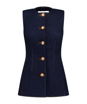 Veronica Beard Jessup Vest - Black