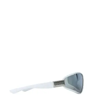 Gucci Rectangular Frame Sunglasses - Gray
