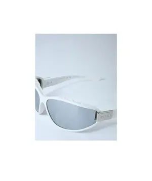 Gucci Rectangular Frame Sunglasses - Gray
