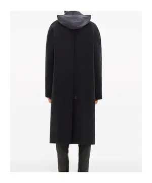 COURREGES Single-breasted Coat With Zipped Sleeves