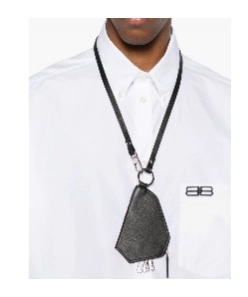 Balenciaga Bb Embroidered Oversized Shirt
