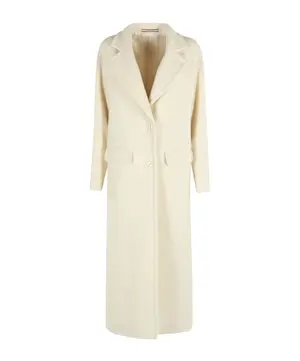 Tagliatore Carine Flap-pocket Coat - Beige