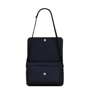 Saint Laurent Niki Logo Plaque Messenger Bag