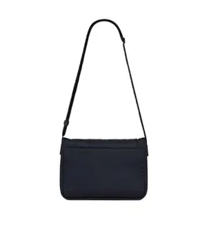 Saint Laurent Niki Logo Plaque Messenger Bag