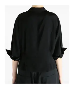 Y’s Short Sleeve Zipper Shirt