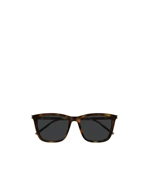 Saint Laurent Square Frame Sunglasses - Black