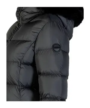 COLMAR Hooded Down Jacket With Zip Closure And Drawstring