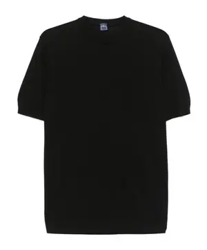 Fedeli Giza Cotton Crew Neck T-shirt