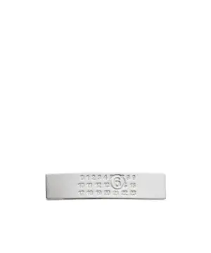 MAISON MARGIELA Numeric Hair Clip - Silver