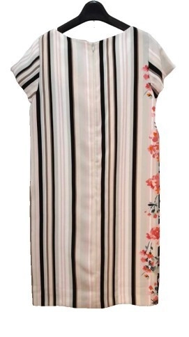 Max Mara Short Sleeve Printed Dress