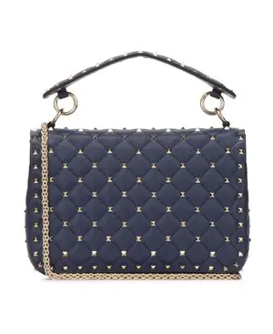 Valentino Garavani Rockstud Spike Medium Chained Shoulder Bag