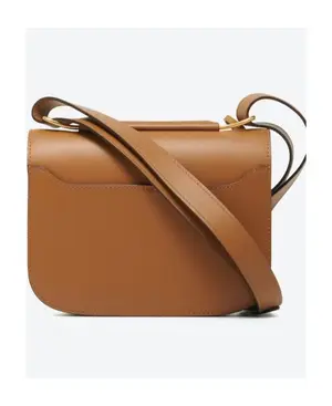Delvaux Lingot Leather Shoulder Bag - Brown