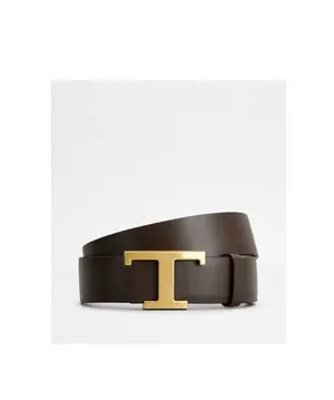 TOD'S T-timeless Reversible Belt - White