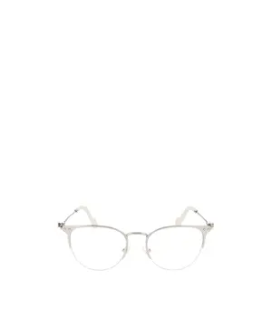 Moncler Cat Eye Eyeglasses - White