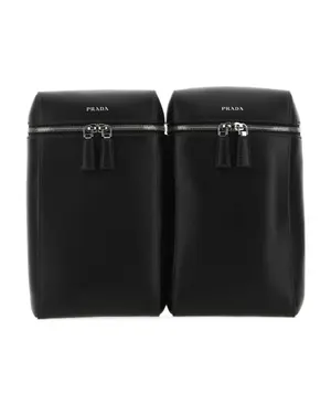 Prada Double Leather Backpack