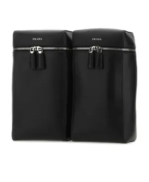 Prada Double Leather Backpack