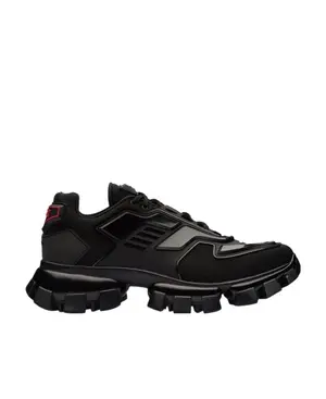 Prada Cloudbust Thunder Technical Fabric Sneakers - Black