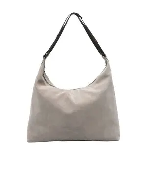 Brunello Cucinelli Suede Shoulder Bag
