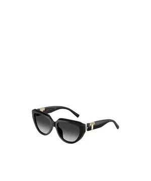 TIFFANY  CO. Tiffany & Co. Geometric Logo Plaque Sunglasses - Black