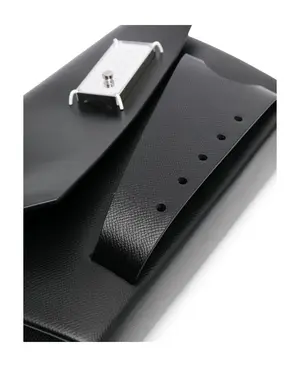 MAISON MARGIELA Snatched Clutch Bag - Black
