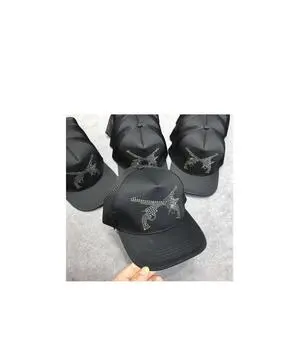 ROAR Embellished Baseball Cap - Black