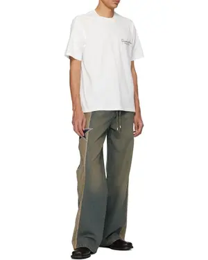 Amiri Short Sleeve Crewneck T-shirt
