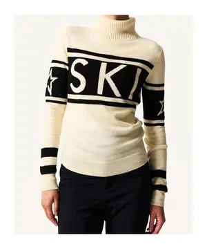 Perfect Moment Schild Jacquard Knitwear - White