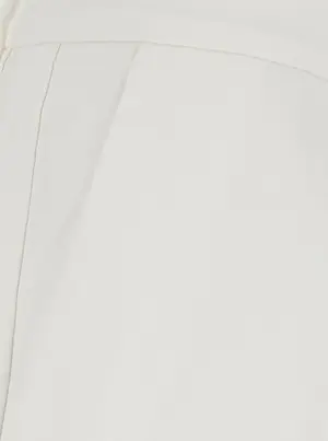 Brunello Cucinelli Pleated Straight-leg Trousers - White