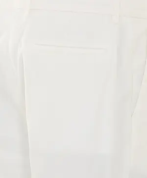 Brunello Cucinelli Pleated Straight-leg Trousers - White