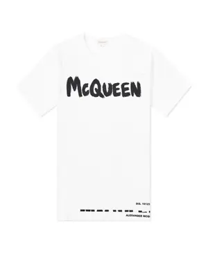 Alexander McQueen Logo Printed Crewneck T-shirt