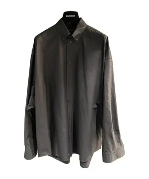 Balenciaga Collared Long-sleeve Shirt