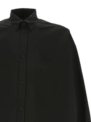 Balenciaga Collared Long-sleeve Shirt
