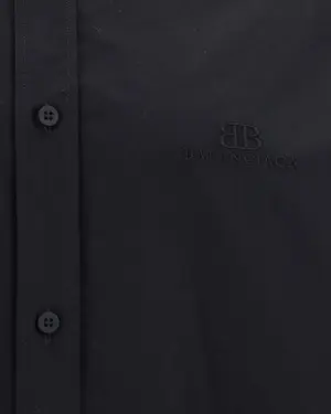 Balenciaga Collared Long-sleeve Shirt