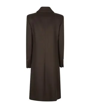 Patrizia Pepe Wool Coat - Black