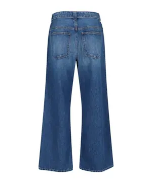 Khaite Buttoned Flared Jeans
