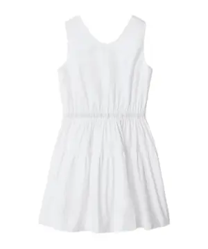 Burberry Cotton Dress With Zip Detail