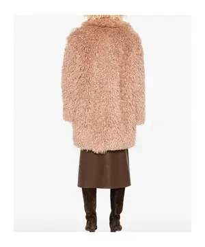 Tagliatore Astrid Fur Coat - Nude