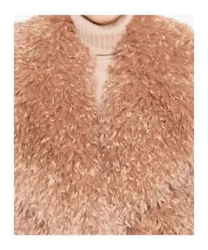 Tagliatore Astrid Fur Coat - Nude