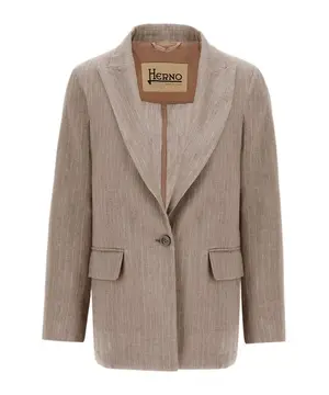 Herno Single-breasted Tailored Jacket