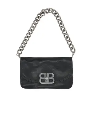 Balenciaga Flap Bb Soft Medium Shoulder Bag