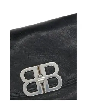 Balenciaga Flap Bb Soft Medium Shoulder Bag