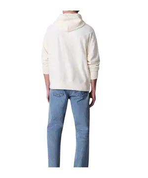 Calvin Klein Long Sleeve Hooded Sweatshirt With Embroidered Logo
